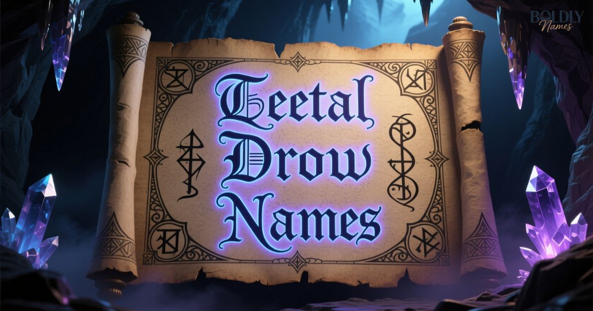 530+ Drow Names: Male, Female, Unique, Dark Elf & Fantasy Name Ideas