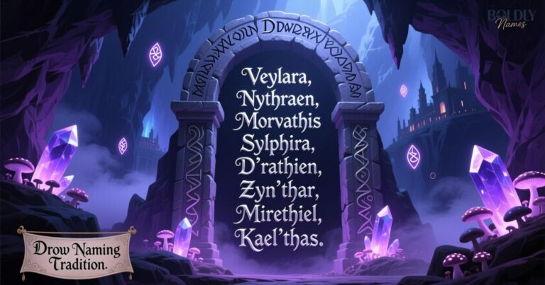 530+ Drow Names: Male, Female, Unique, Dark Elf & Fantasy Name Ideas
