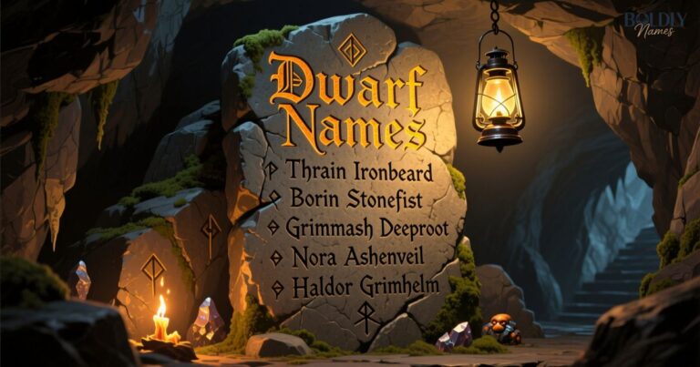 520+ Dwarf Names: Male, Female, Clan and Fantasy Name Ideas