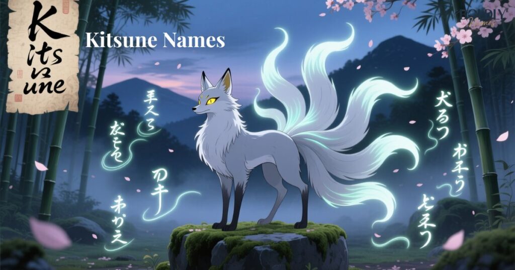 520+ Kitsune Names: Male, Female, Cute & Fantasy Name Ideas