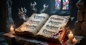 550+ Vampire Names with Meaning and Origin