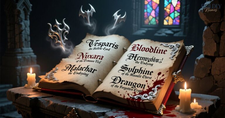 550+ Vampire Names with Meaning and Origin