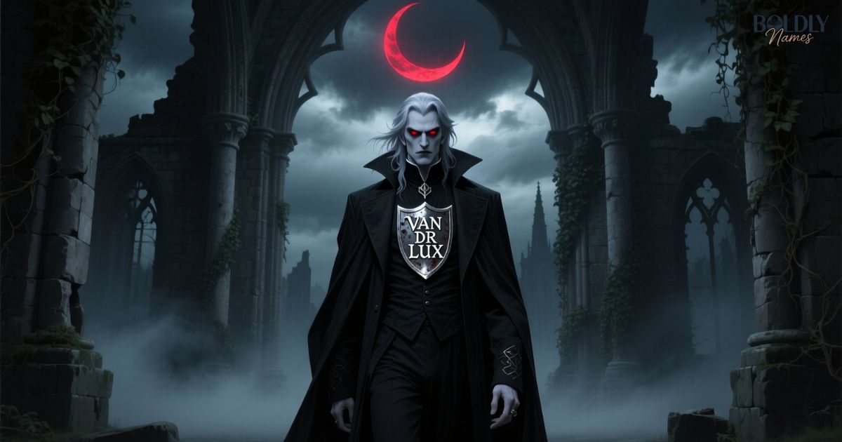 550+ Vampire Names with Meaning and Origin
