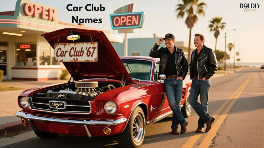 1100 Car Club Names That Drive Style and Speed