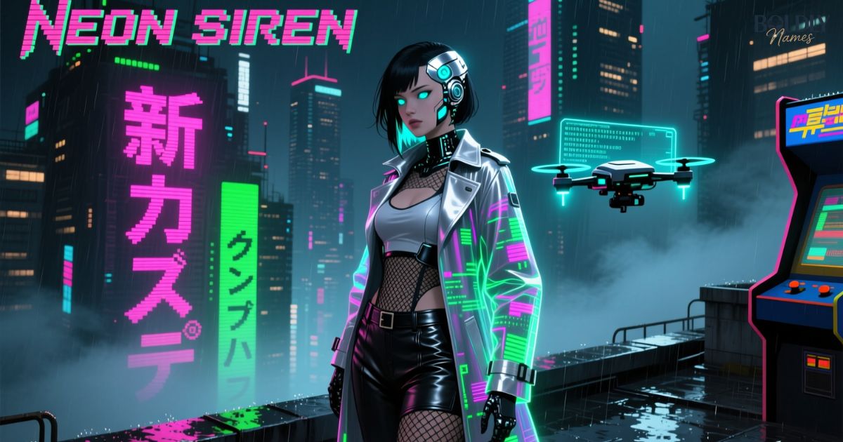 400+ Cyberpunk Names: Cool, Futuristic Character Name Ideas