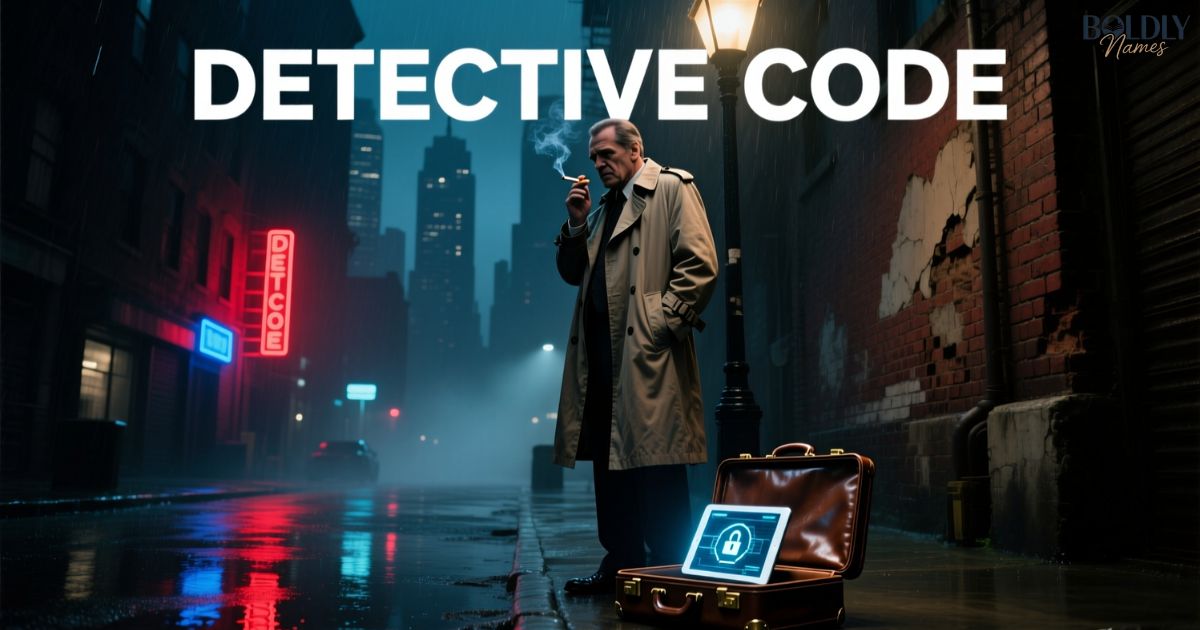 Over 520+ Detective Names – Cool, Funny, Fantasy, Male & Female