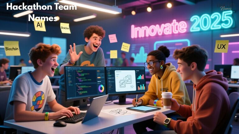 300+ Hackathon Team Names