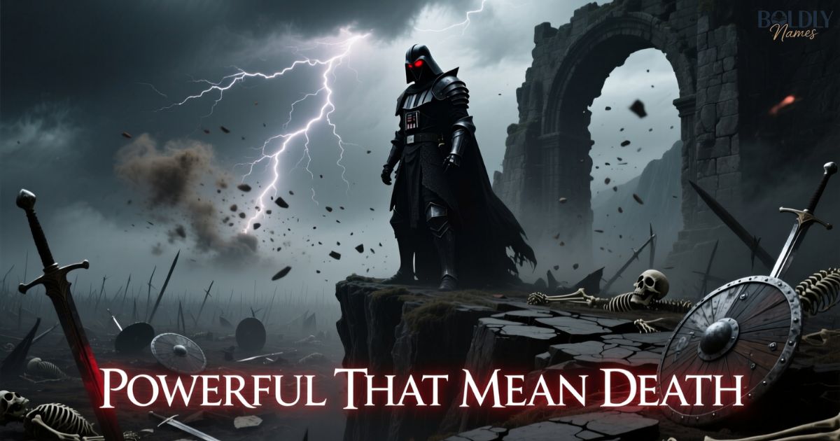 200+ Powerful Last Names That Mean Death