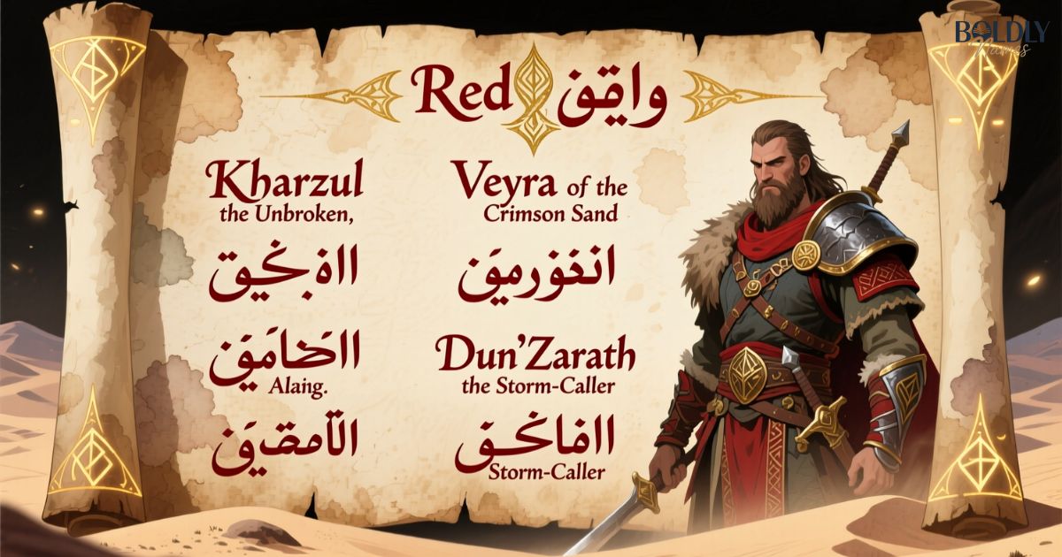 500+ Redguard Names: Male, Female and Lore-Inspired Names