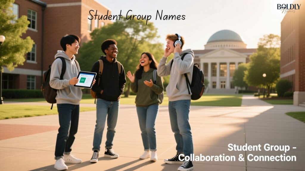 500+ Funny & Inspiring Student Group Names for Every Vibe