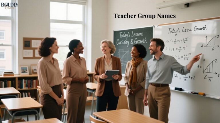 Over 350+ Unique & Memorable Teacher Group Names for Every Staff
