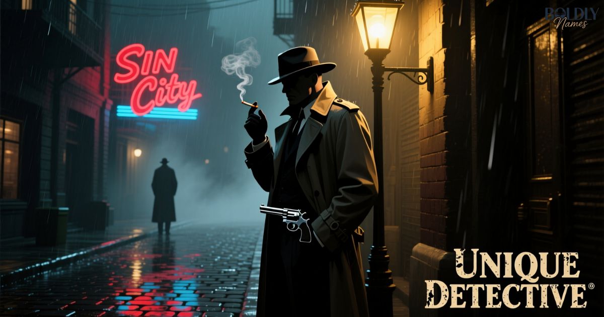 Over 520+ Detective Names – Cool, Funny, Fantasy, Male & Female