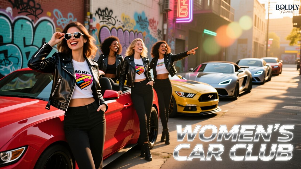 1100 Car Club Names That Drive Style and Speed