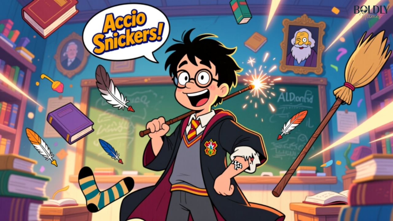 500+ Hilarious Funny Wizard Names for Witty Wands and Silly Spells