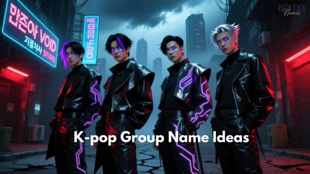 Creative K-pop Group Name Ideas Every Idol Needs