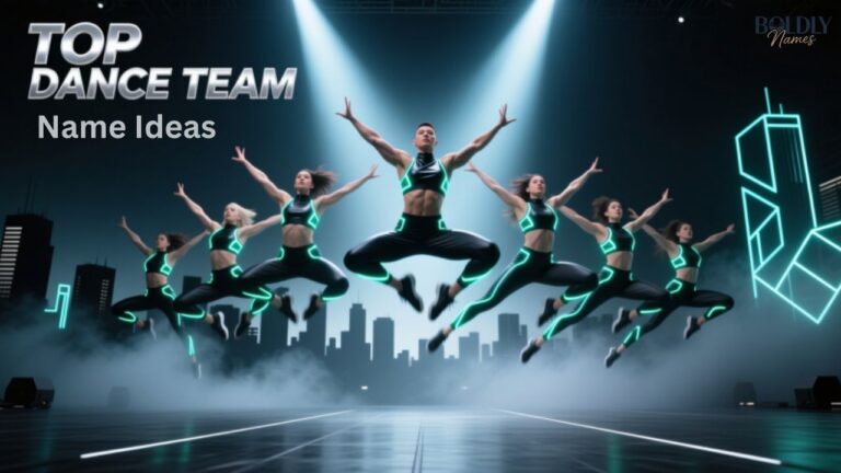 330 Top Dance Team Name Ideas to Boost Your Group's Identity